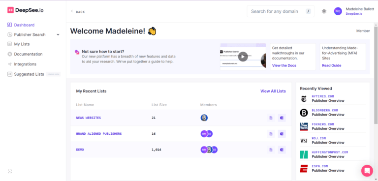deepsee.io Announces Their New Portal - deepsee.io