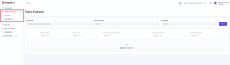 How to Use the Topic Explorer - deepsee.io